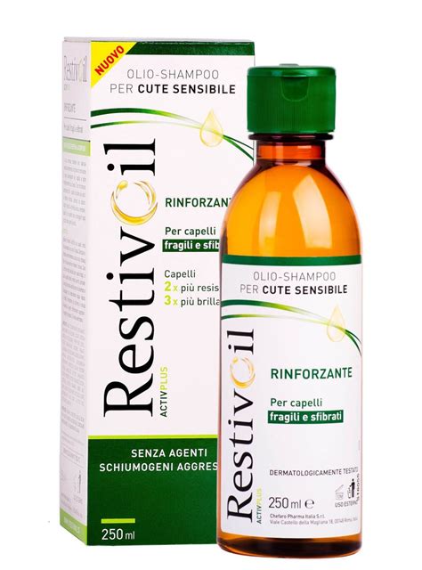 Restivoil Shampoo Activplus Rinforzante 250 Ml Per Capelli Fragili E