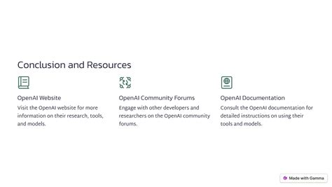 Ai For All A Guide To Openais Tools And Modelspdf