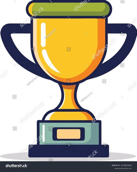 Trophy Icon Vector Victory Trophy Vector Stock Vector Royalty Free 2478835829 Shutterstock