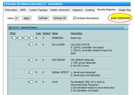 DS90UB949 Q1EVM Will Display Test Patterns But Not HDMI Input Interface Forum Interface