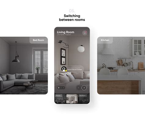 Smart Home Mobile App Ui On Behance