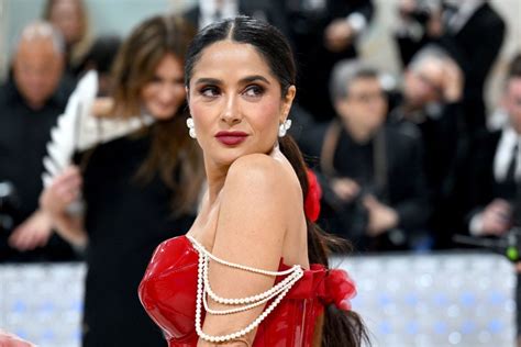 Oscar Winning Actress Salma Hayek 56 Insists Shes Never Had Botox
