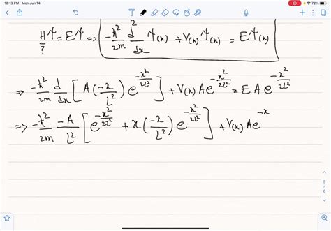 solved in a region of space a particle has a wave function given by ψ