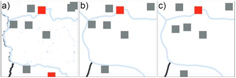 The Effect Of Consecutive Generalization Steps Shown On A Map Fragment Download Scientific