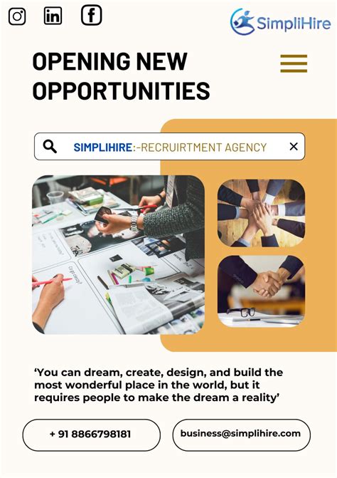 Simplihire™ On Linkedin Jobopportunities Careergrowth Simplihire Bussinessmind