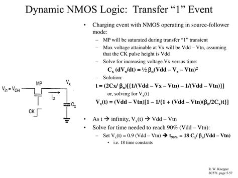 Ppt Dynamic Logic Circuits Powerpoint Presentation Free Download