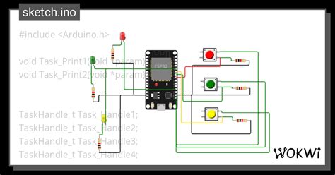 P1 Wokwi Esp32 Stm32 Arduino Simulator