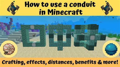 Use Of Conduit In Minecraft At Jasmine Bowe Blog
