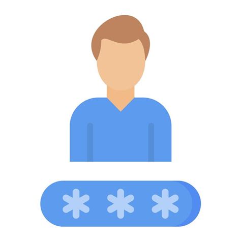 Premium Vector User Login Flat Illustration