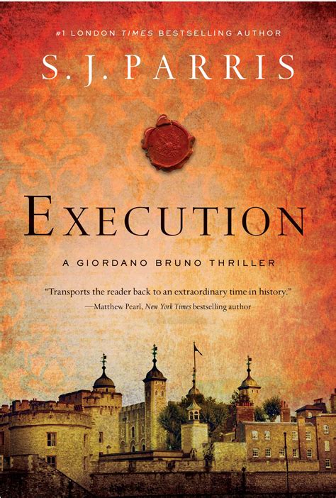 Execution Book By S J Parris Official Publisher Page Simon