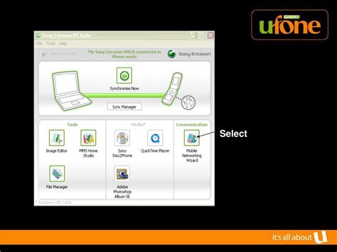 PPT GPRS Configuration For Laptop PC Through Sony Ericsson PC Suit PowerPoint Presentation