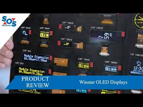 Winstar OLED Displays SOS Electronic SOS Electronic