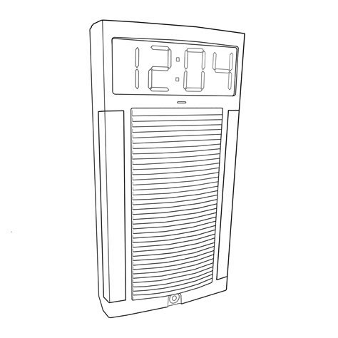 Algo 8190S IP Speaker Clock Visual Alerter Algo Communication