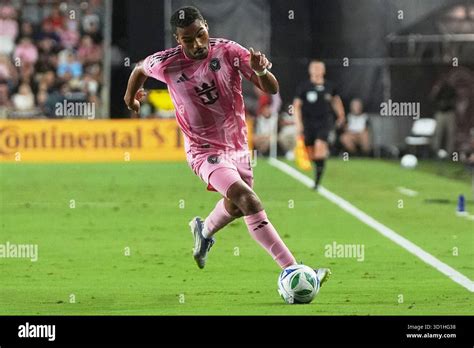 Filr Inter Miami Midfielder Yannick Bright Controls The Ball During