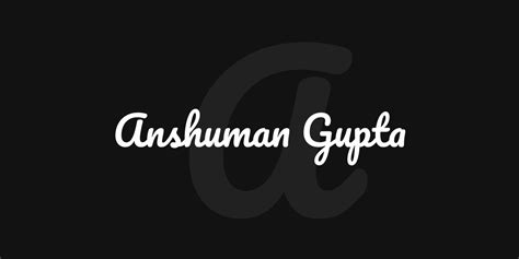 Github I Anshuman I Anshuman Github Io Personal Portfolio