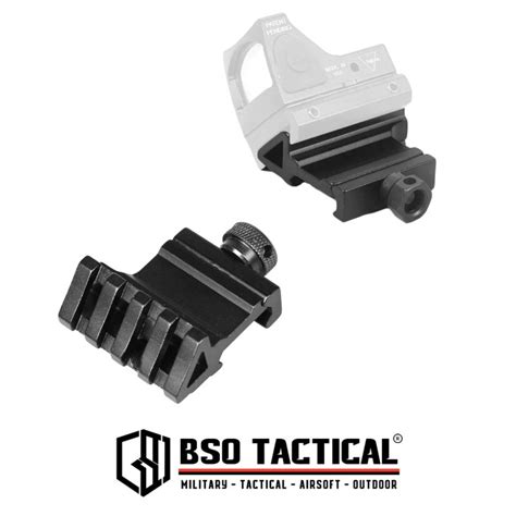 Promo Side Mounting Rail 45 Degree Rmr Red Dot Sight Cqb 20mm Picatinny