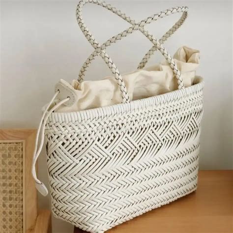 Shoulder Bag 여성쇼퍼백가죽가방라탄가방소가죽라탄가방드래곤백 On Bunjang Global Site