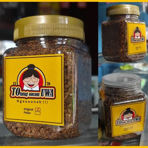 Tutug Oncom Khas Tasikmalaya To Ua Makanan Siap Saji Dalam Kemasan Toples Mini Halal Makanan
