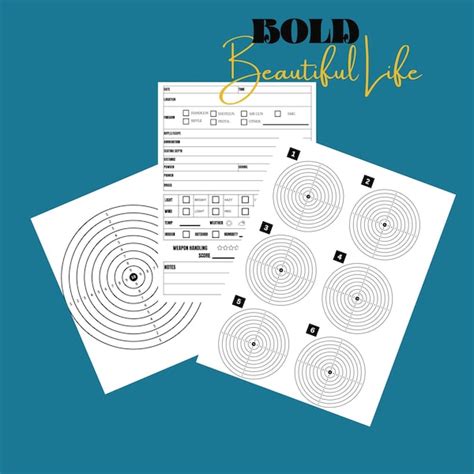 Reloading Log Book Etsy