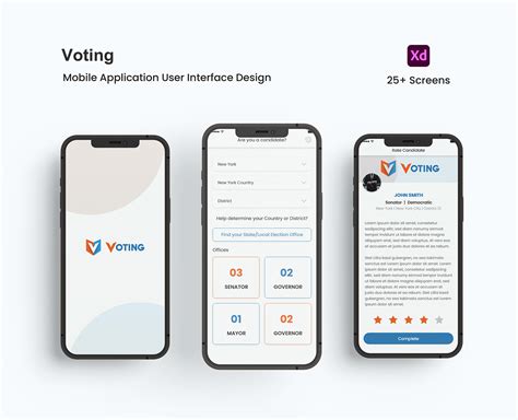 Voting Mobile App Design On Behance