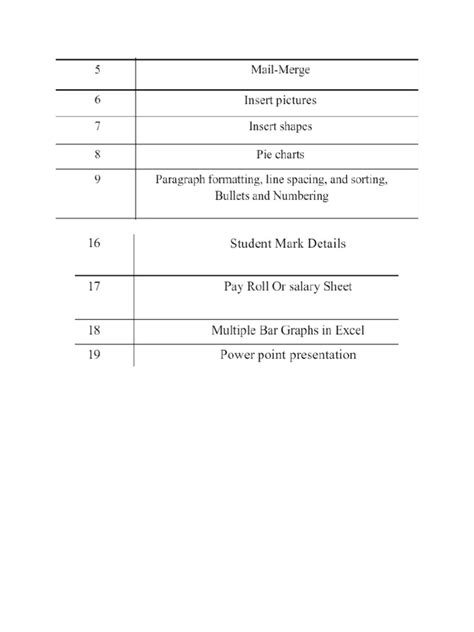 Ms Office Lab Manual Pdf