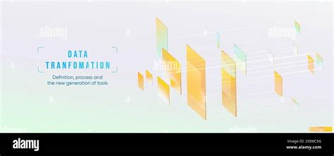 Illustration Of Abstract Stream Information Cyberpunk Big Data And Cybersecurity Cyberspace