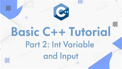 C Tutorial 2 Integer Youtube