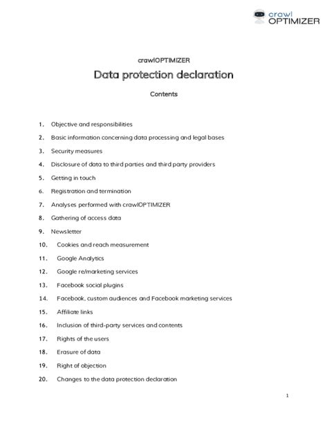 Fillable Online Objective And Responsibilities Fax Email Print Pdffiller