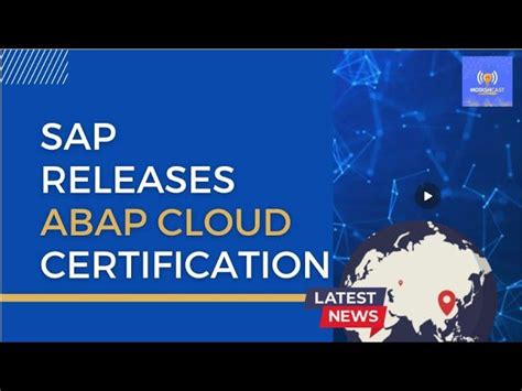 Vikash Kumar On Linkedin The News Sap Abap Cloud Certification