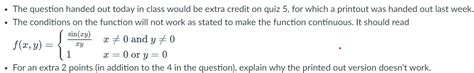 Solved Show That The Following Function Is Continuous Chegg