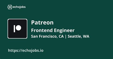 Patreon Is Hiring Frontend Engineer Growth San Francisco Ca Next