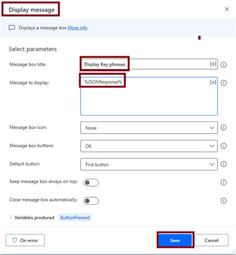 Key Phrases Action In Microsoft Text Analysis Cognitive Service With