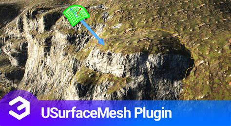 The Usurfacemesh Plugin Can Build Custom Static Meshes That Blend With