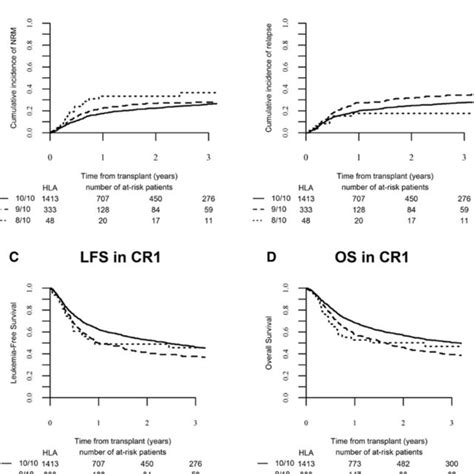 Transplant Outcomes According To HLA Matching In Patients Transplanted Download Scientific