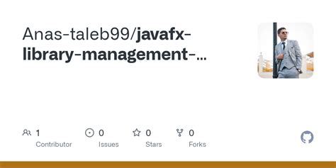 Github Anas Taleb99javafx Library Management System