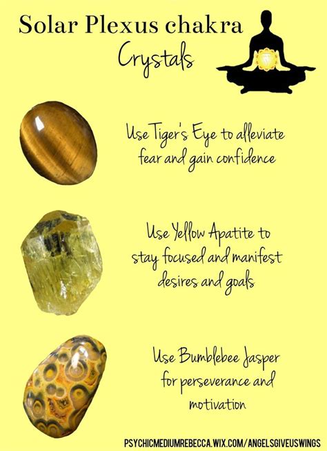 Solar Plexus Chakra Crystals Crystals For Solar Plexus Chakra Healing