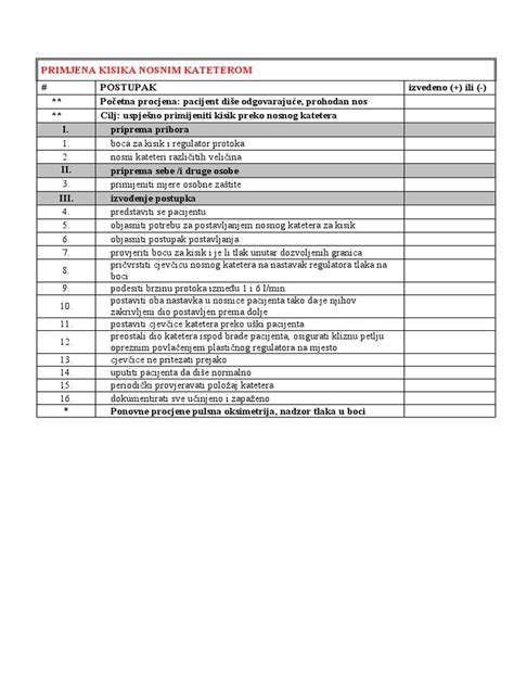 Hmp Primjena Kisika Nosnim Kateterom Pdf
