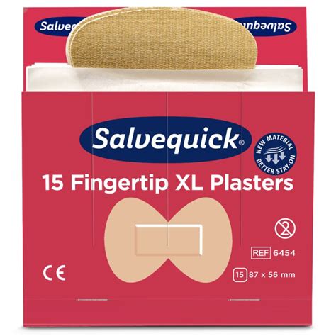 Cederroth Salvequick Nachfüllpackung Fingerkuppen Pflaster