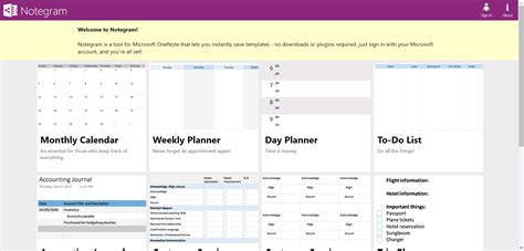 OneNote Templates To Get Organized And Stay Efficient