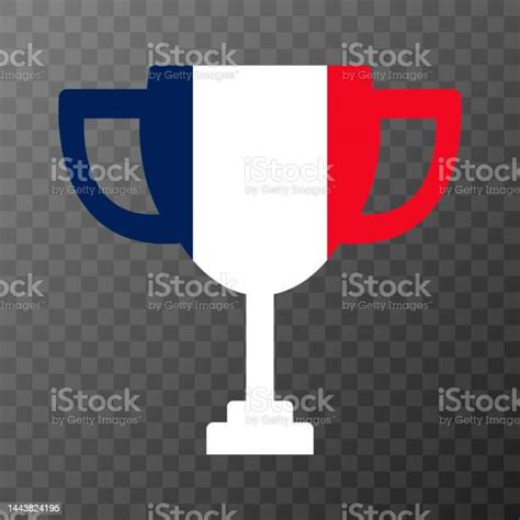 프랑스의 색깔에있는 경쟁의 우승자의 컵 벡터 그림입니다 0명에 대한 스톡 벡터 아트 및 기타 이미지 0명 1위 Final Round Istock