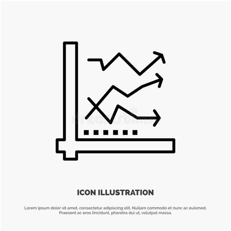 Graph Analysis Analytic Analytics Chart Data Line Icon Vector