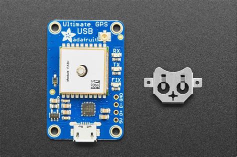 Adafruit Mini Gps Pa1010d Uart And I2c Stemma Qt Kiwi Electronics