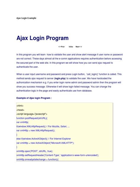 Form Validation With Javascript