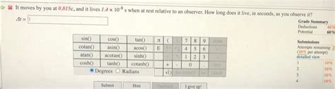 Solved Problem Suppose A Particle Called A Kaon Is Chegg