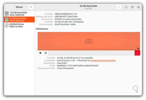 Particiones Linux Desde Terminal Solvetic