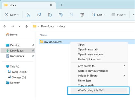 Filesystems Find Out Which Process Is Locking A File Or Folder In