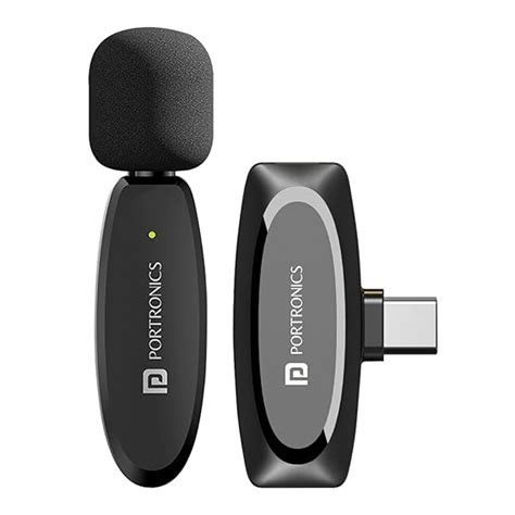 Portronics Dash 7 Omnidirectional Type C Wireless Microphone Noise