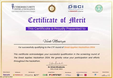 Vivek Maurya On Linkedin Hackathon Appsec Ctf Cybersecurity Learningjourney