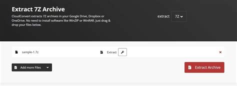 Top 7z Extractor Tools To Use Online