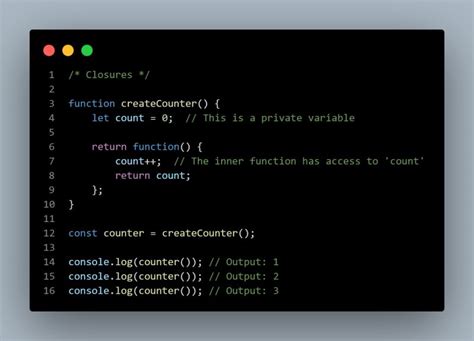 Sedhuraman M On Linkedin Javascript Closures Webdevelopment